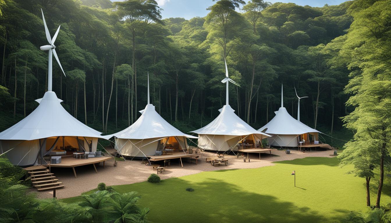 Green and Serene: Sustainable Infrastructure Ideas for Glamping Sites