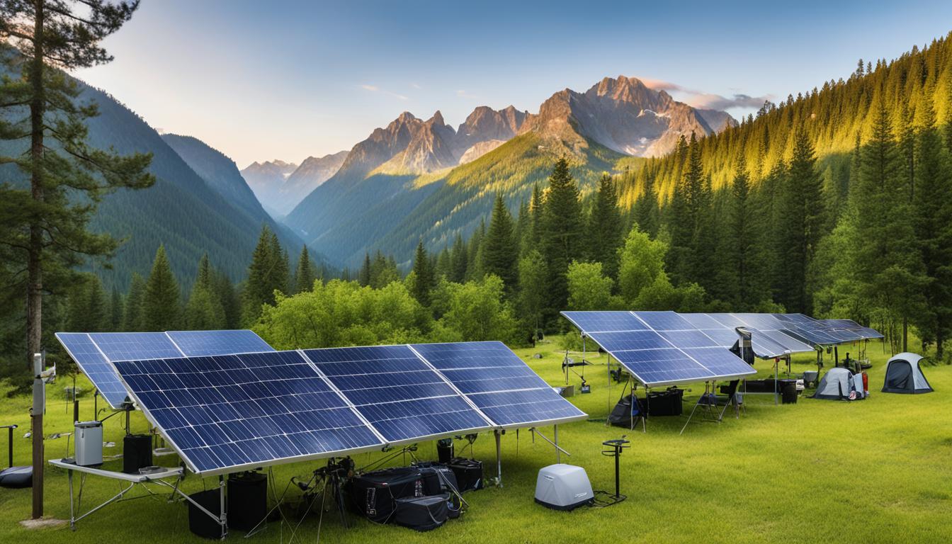 Harnessing Solar Power for Sustainable Outdoor Hospitality